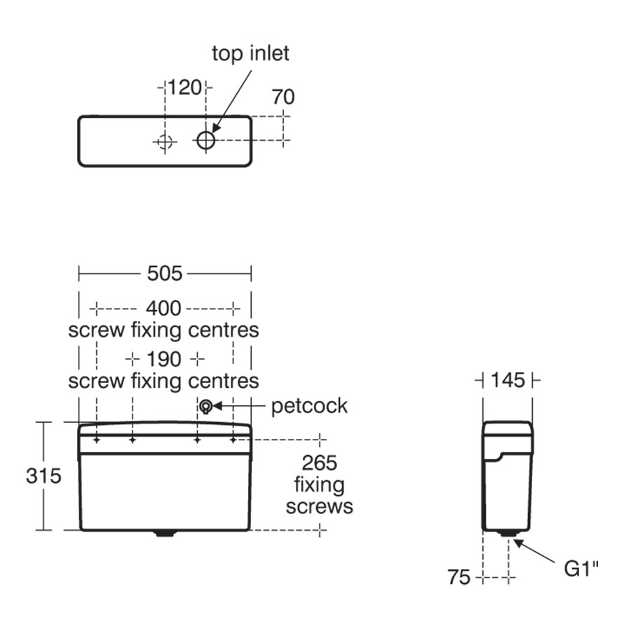 Conceala Plastic Auto Cisterns | Concealed and Exposed Cisterns ...