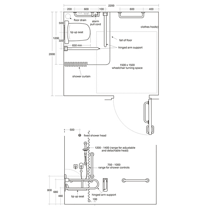 Doc M Shower Room Pack | Doc M Shower Rooms | Doc M Packs | Bluebook