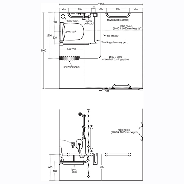 Doc M Shower Room Pack | Doc M Shower Rooms | Doc M Packs | Bluebook