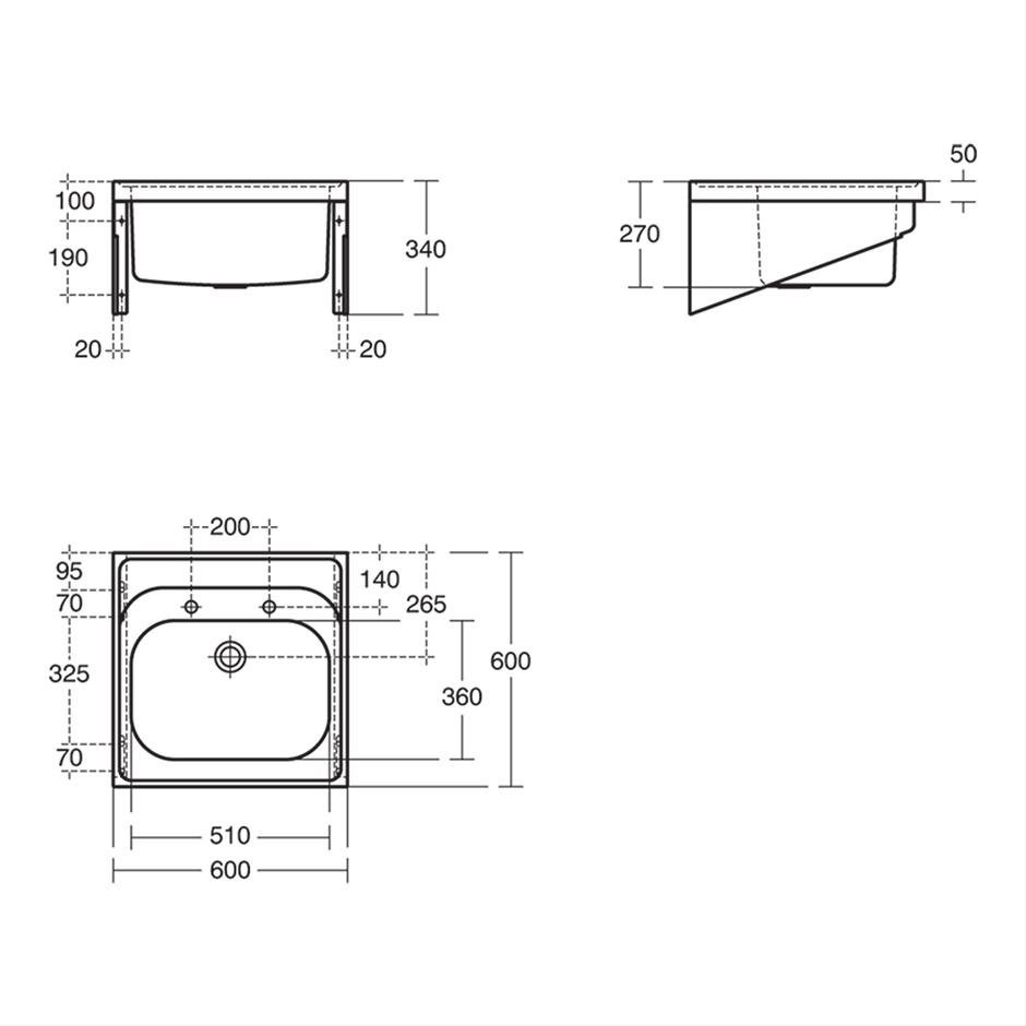 HBN 00-10 HTM64 (SK 1) Doon Single Bowl Sink | Stainless Steel | Sinks ...