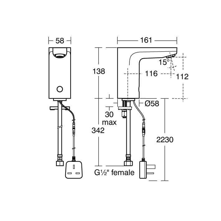 Sensorflow Wave Basin Tap | Basin Taps | Taps | Bluebook