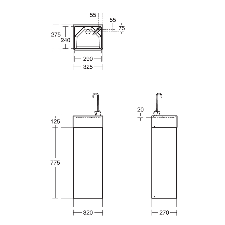 Purita Drinking Fountain | Drinking Fountains | Commercial Stainless ...