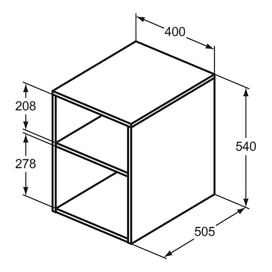 Finesse 40cm Side Unit | Storage | Furniture | Bluebook