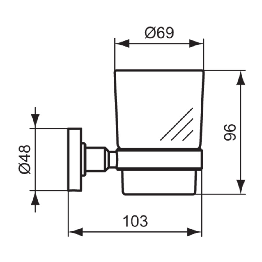 IOM Tumbler And Holder | IOM | Bathroom Accessories | Bluebook