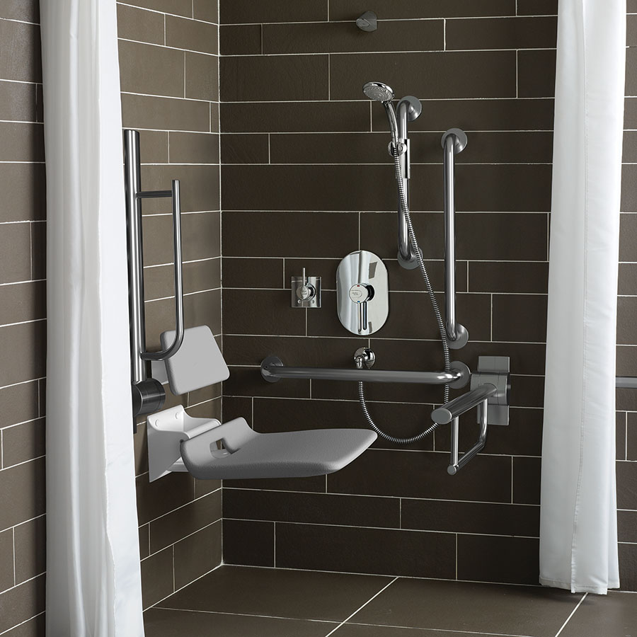 Doc M Shower Room Pack - Additional WC & Large Washbasin | Doc M Shower ...