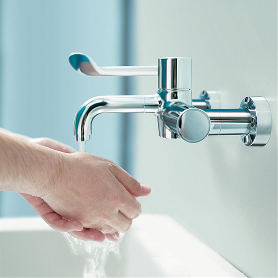 HBN 00-10 HTM64 (LB H M) Contour 21+ 50cm Back Outlet Washbasin | Wall ...