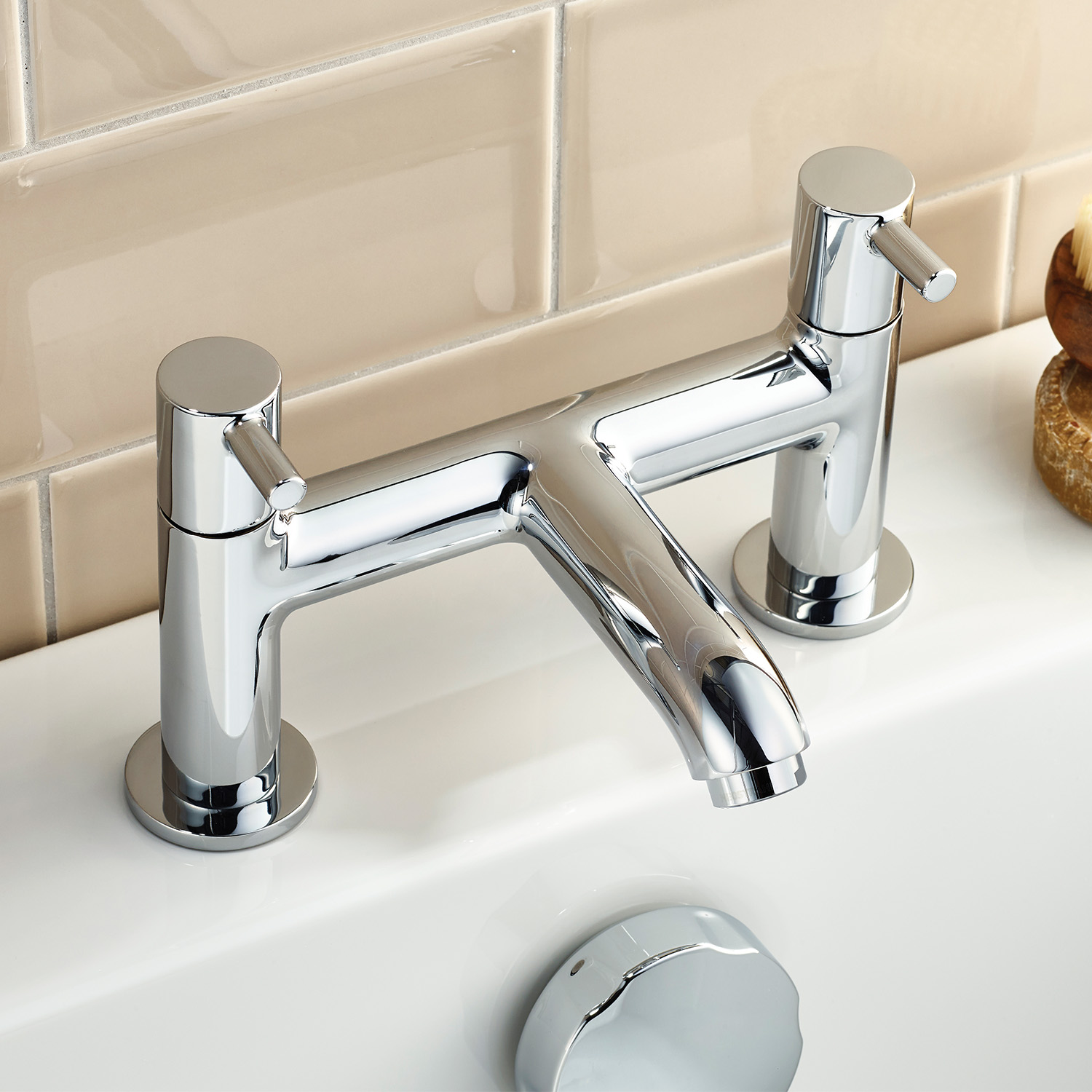 Ceraline 2 Tap Hole Bath Filler | Bath Taps | Taps | Bluebook