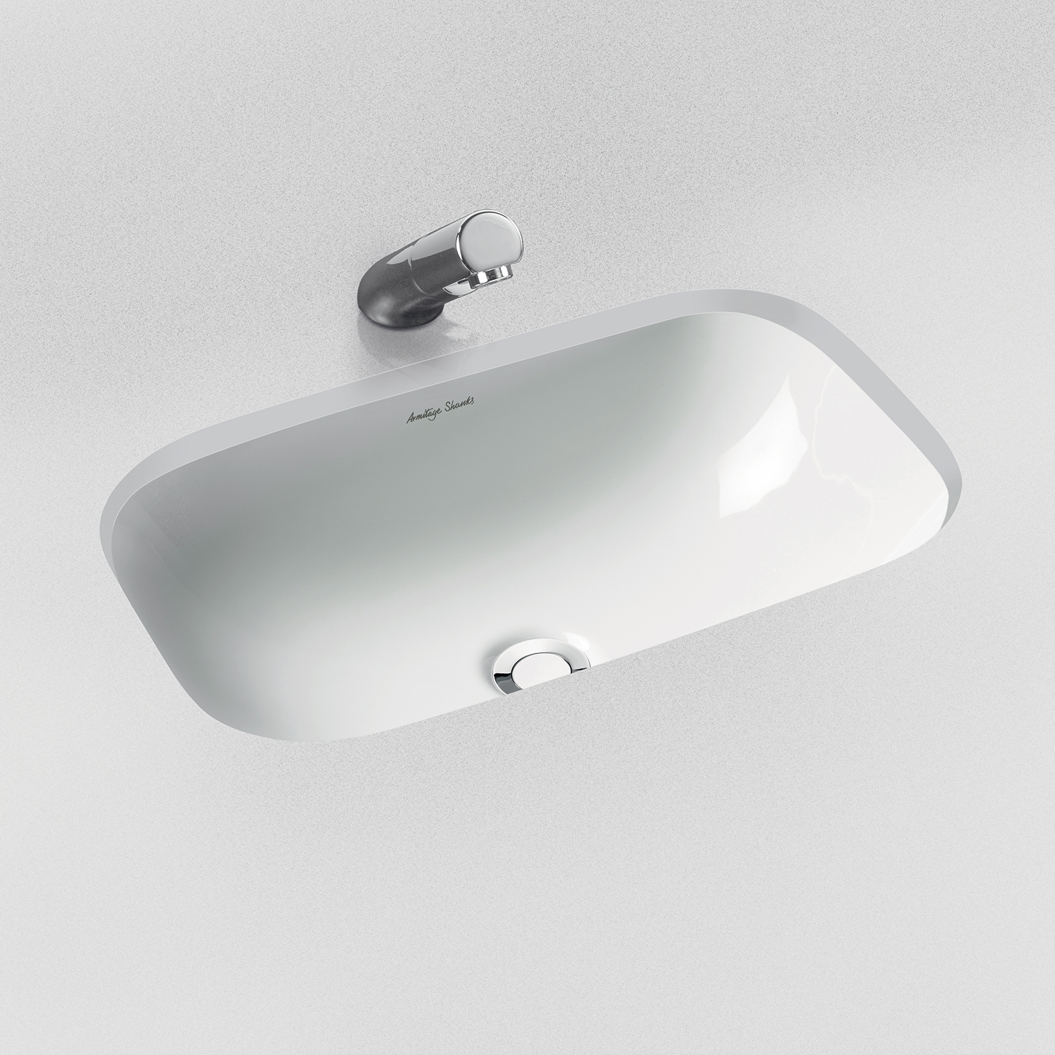 Contour 21 50cm Under-Countertop Washbasin | Under Countertop Basins ...