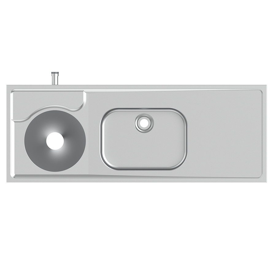 HBN 00-10 HTM64 (DU HS) Dee Back Inlet Slop Hopper | Slophoppers ...