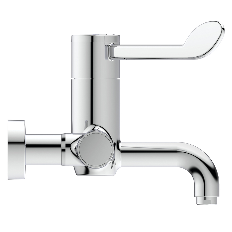Markwik 21+ Comfort SQ panel mounted mixer with detachable spout – non ...