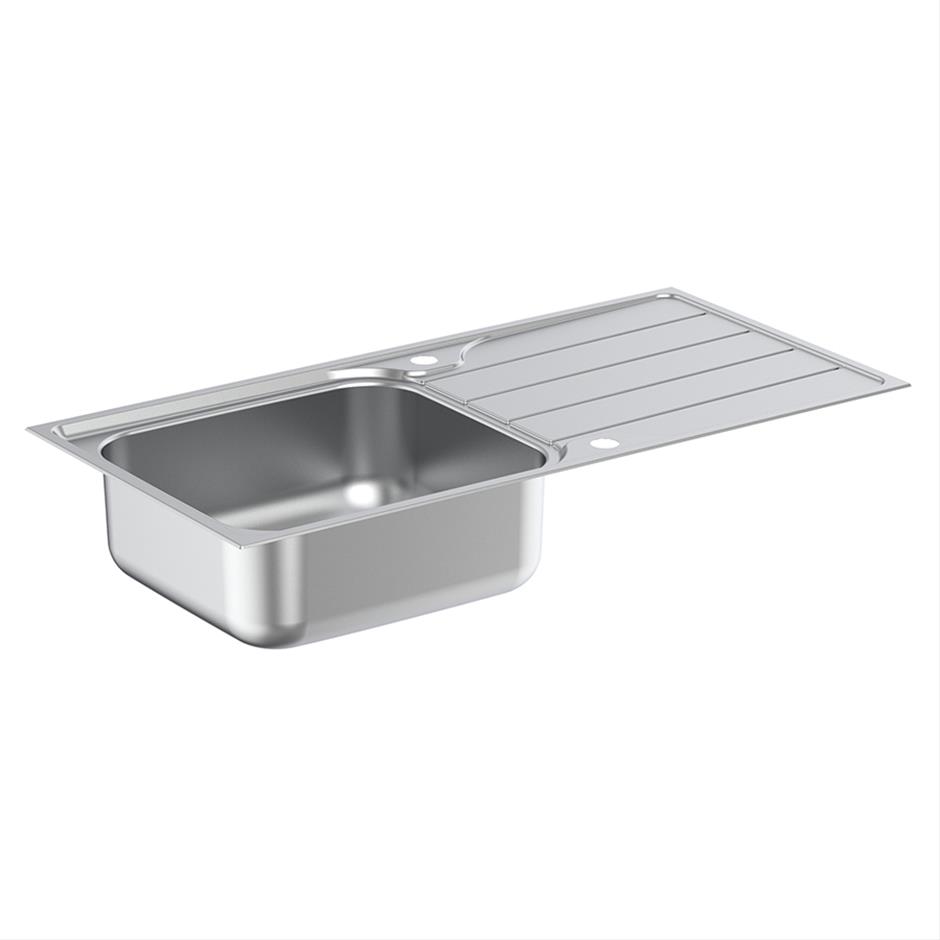 Sandringham 1000mm Stainless Steel Kitchen Sink Pack | Kitchen Sinks ...