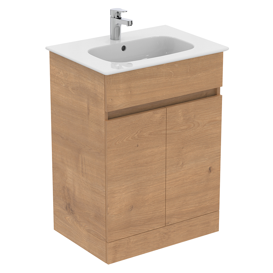 Eurovit+ 50cm / 60cm Floor Standing Vanity Unit | Basin Unit ...