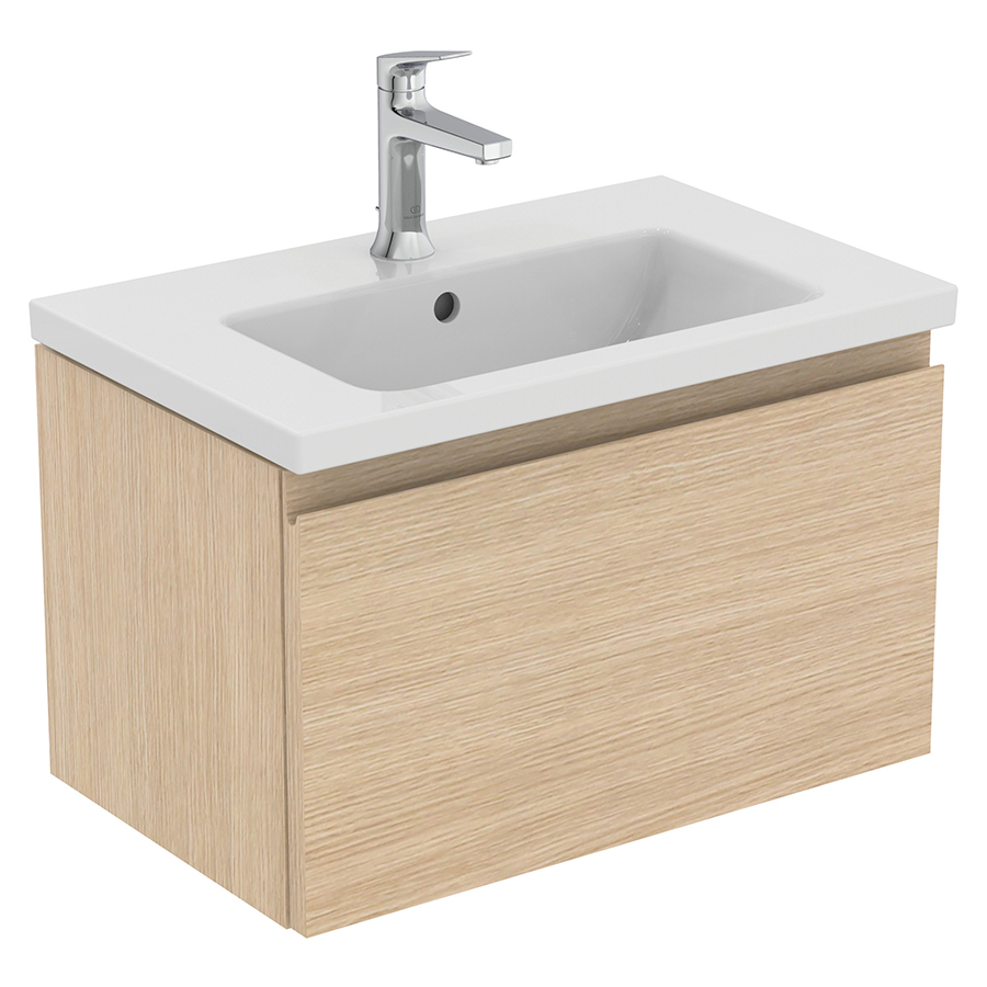 Finesse 50/60/80cm x 38cm Wall Mounted Vanity Unit With 1 Drawer ...