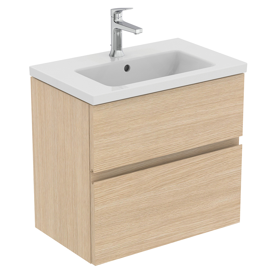 Finesse 50/60/80cm x 38cm Wall Mounted Vanity Unit With 2 Drawers ...