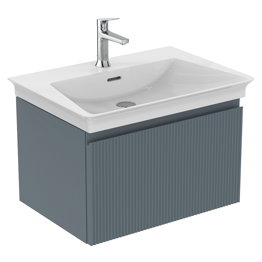 Finesse 60/80/100cm x 44cm Wall Mounted Vanity Unit With 1 Drawer ...
