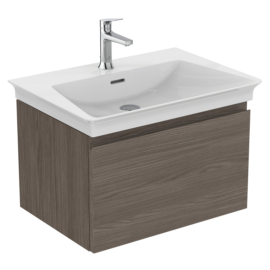 Finesse 60/80/100cm x 44cm Wall Mounted Vanity Unit With 1 Drawer ...