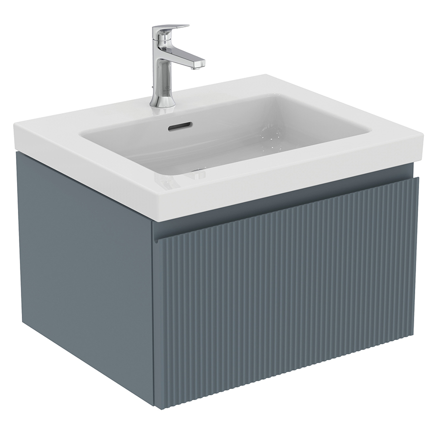 Finesse 60/80/100cm x 50cm Wall Mounted Vanity Unit With 1 Drawer ...