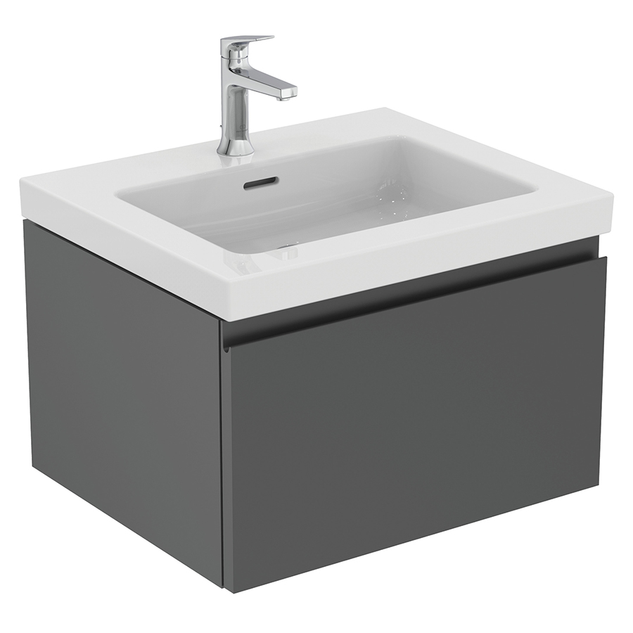 Finesse 60/80/100cm x 50cm Wall Mounted Vanity Unit With 1 Drawer ...