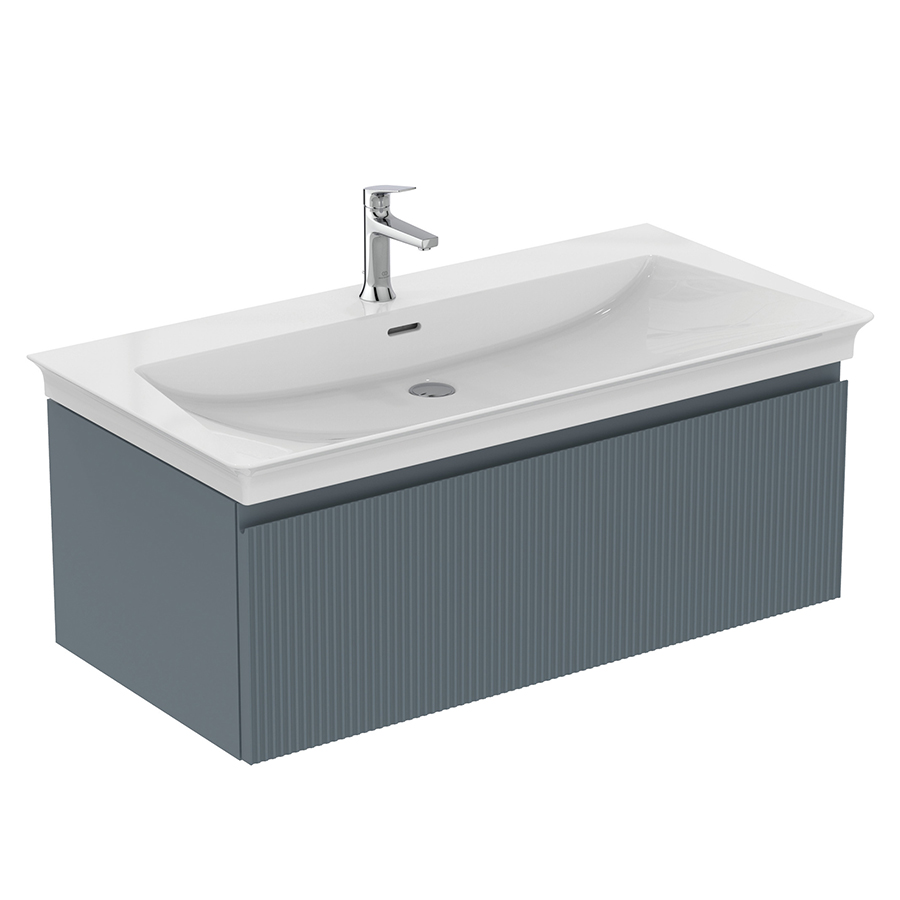 Finesse 60/80/100cm x 50cm Wall Mounted Vanity Unit With 1 Drawer ...