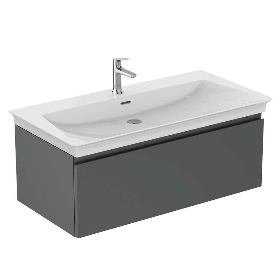 Finesse 60/80/100cm x 50cm Wall Mounted Vanity Unit With 1 Drawer ...