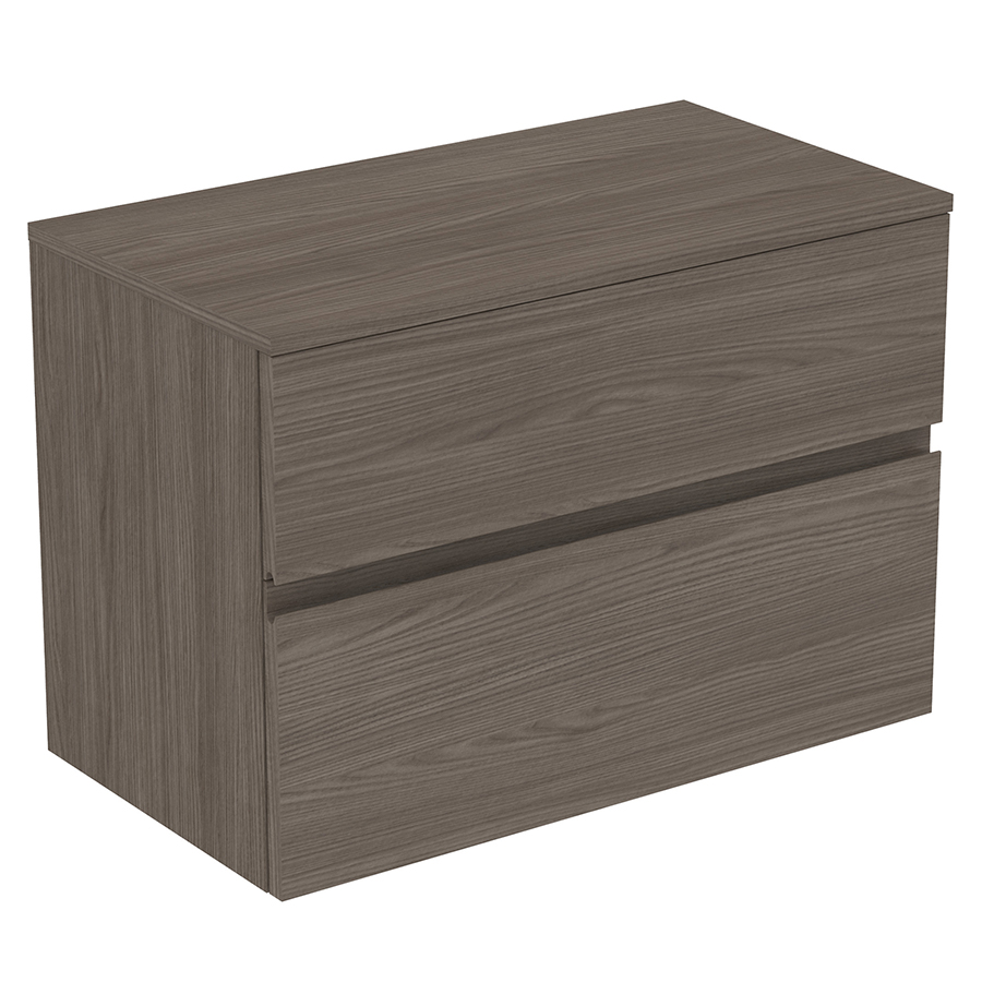 Finesse 60/80/100/120cm x 44cm Wall Mounted Washbasin Unit With 2 ...