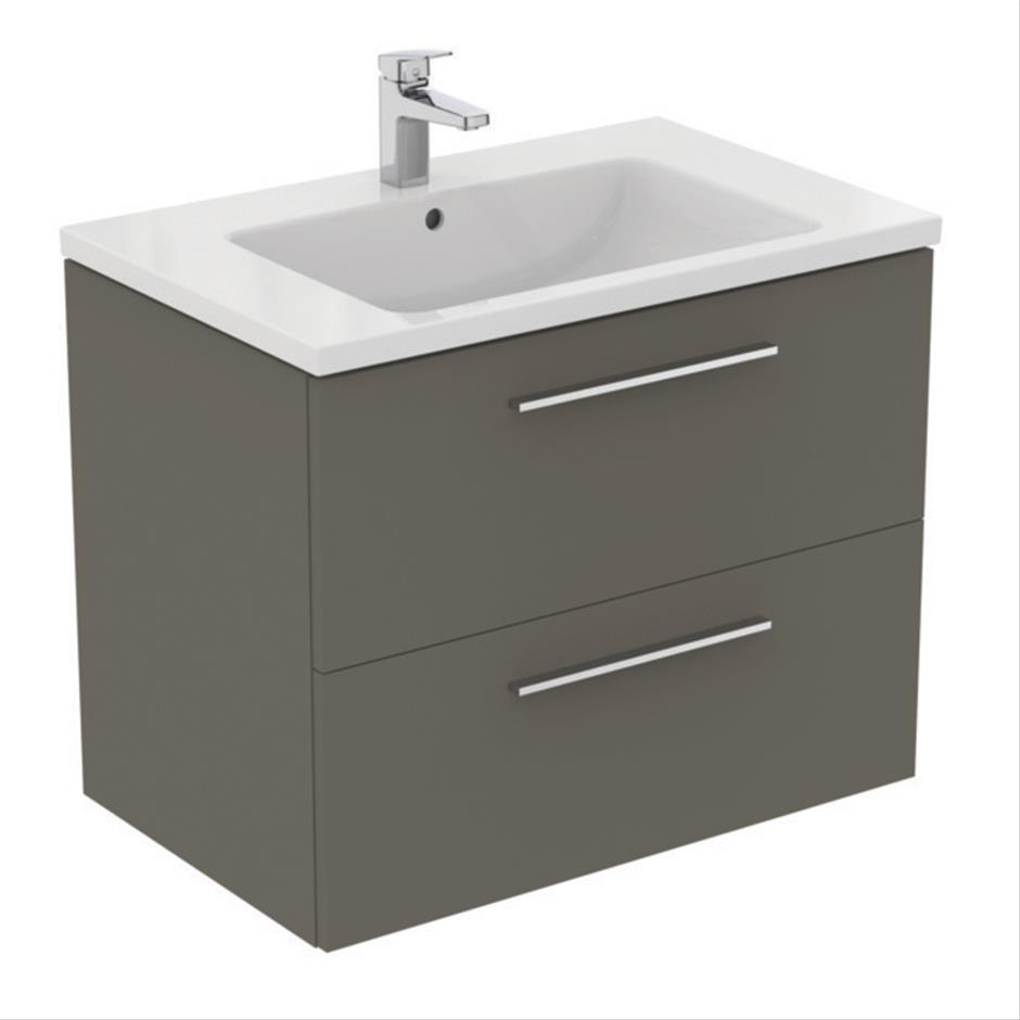 i.life B 60cm Vessel Basin, 2 Drawer Unit, Side Unit & Worktop | Basin ...