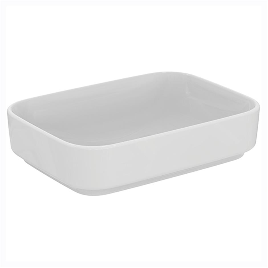 i.life B 55/50cm Rectangular Vessel Washbasin | Countertop Basins ...